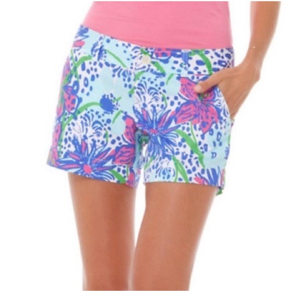Lilly Pulitzer | Shorts | Lilly Pulitzer Callahan Short In The Garden ...
